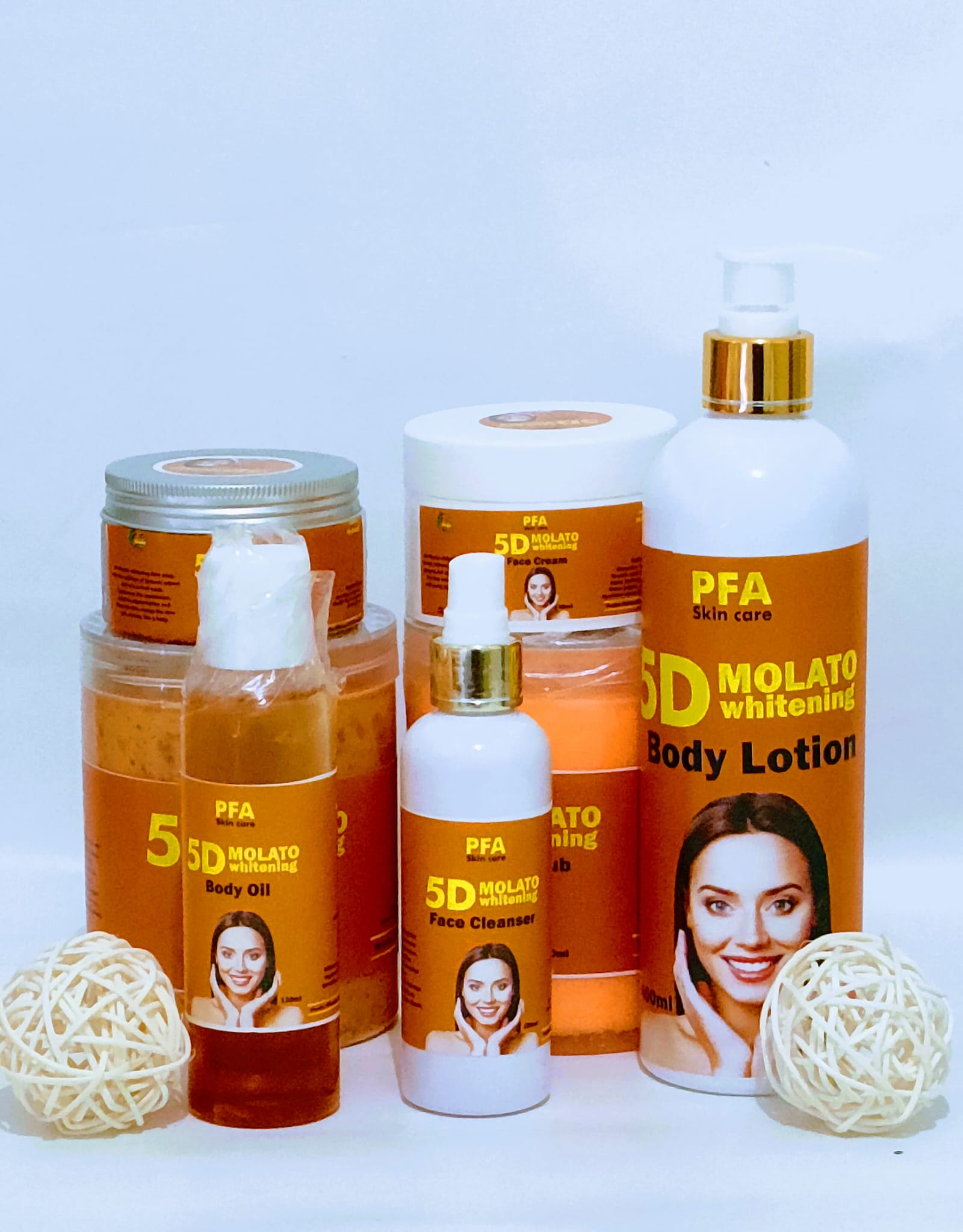 5D molato whitening set - PFA Organic Skincare